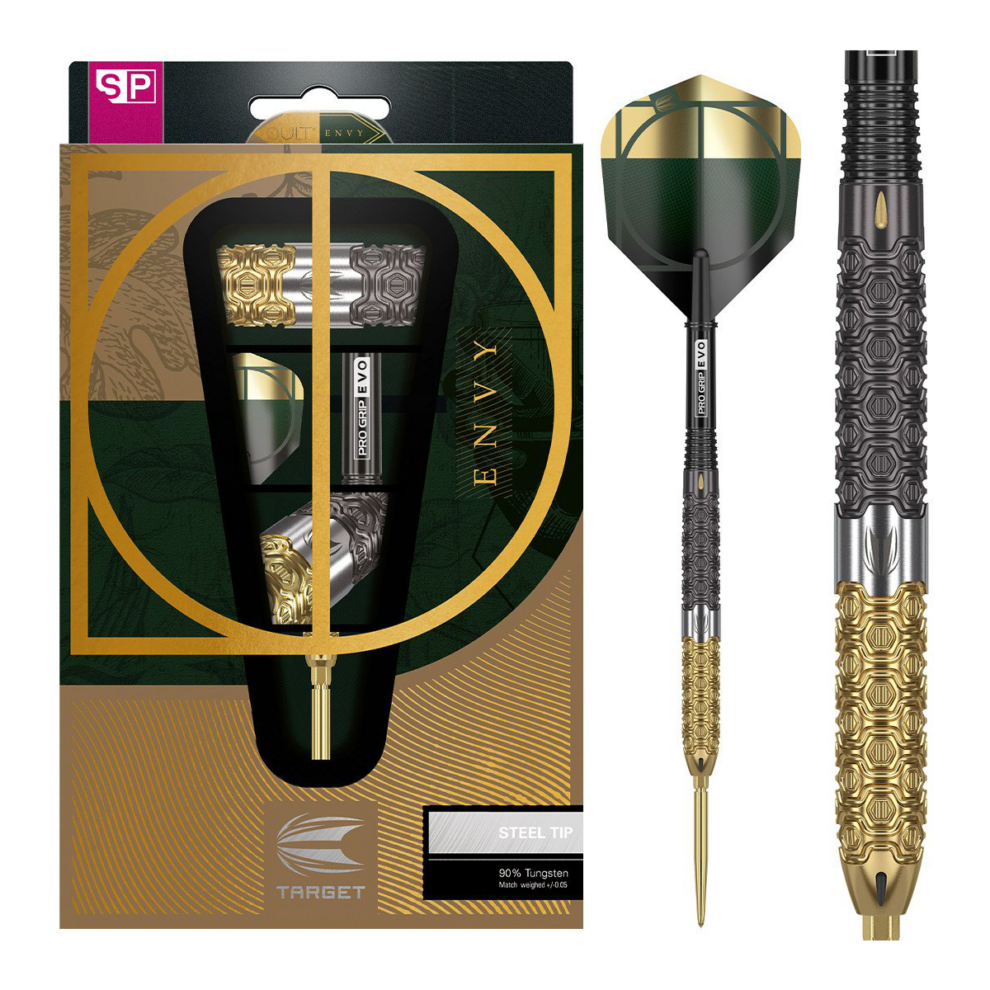 Target Cult Envy 03 steeltip dartpijlen | 90% Tungsten Swiss points